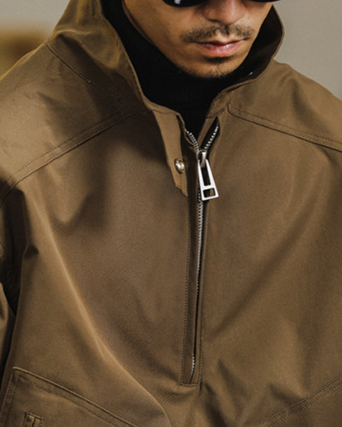 American Retro Windproof Jacket P0830 – PEAK BLUE (ピークブルー)