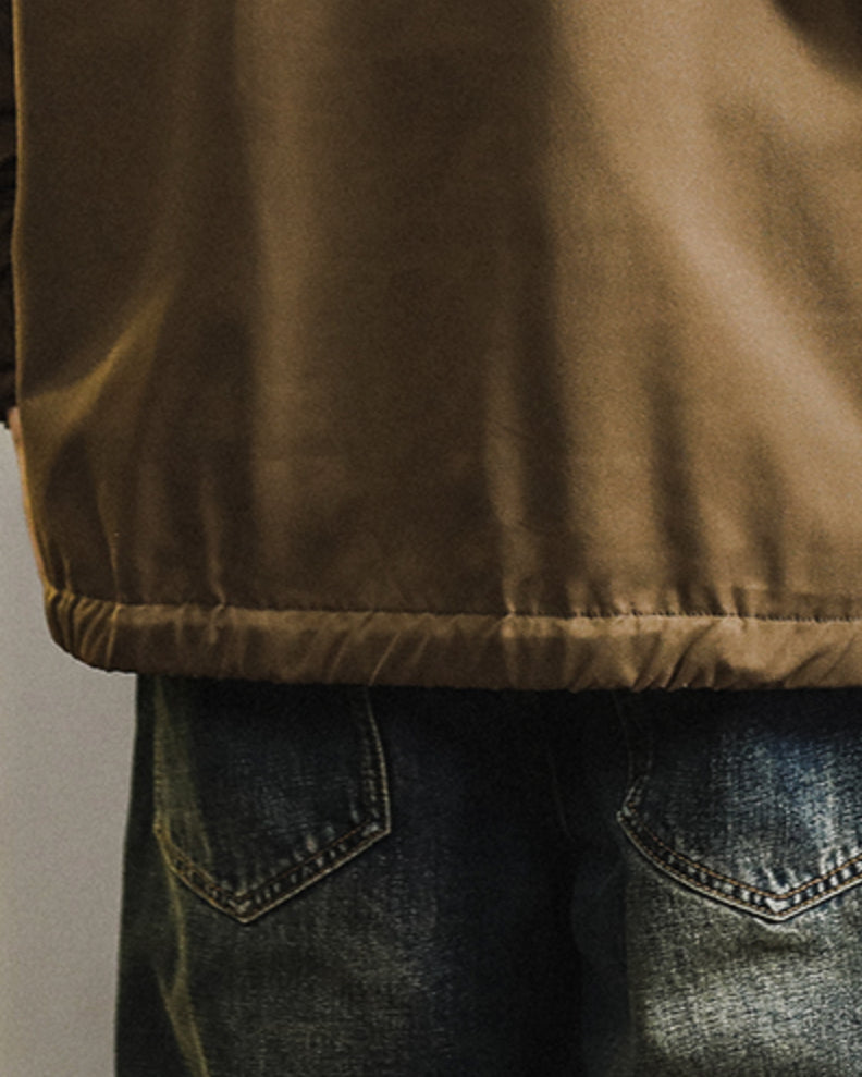 American Retro Windproof Jacket P0830 – PEAK BLUE (ピークブルー)