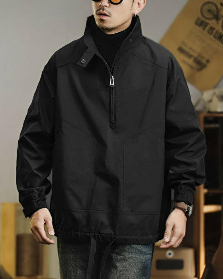 American Retro Windproof Jacket P0830 – PEAK BLUE (ピークブルー)